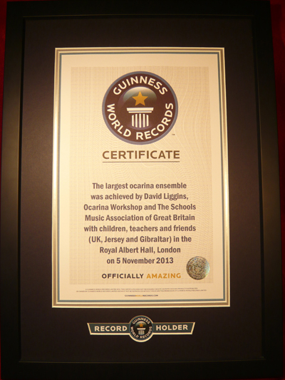 GWR-Certificate - Ocarina